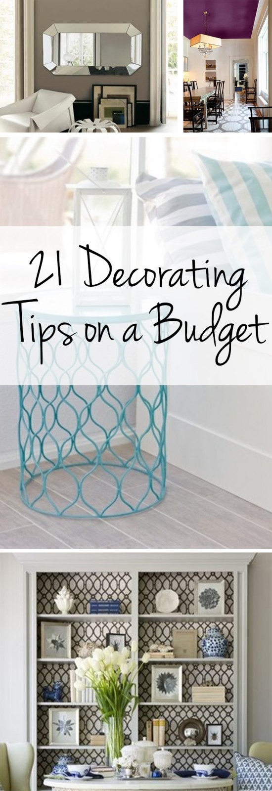 21 Decorating Tips on a Budget - Wrapped in Rust