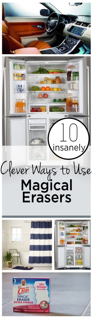10 Insanely Clever Ways to Use Magic Erasers - Wrapped in Rust