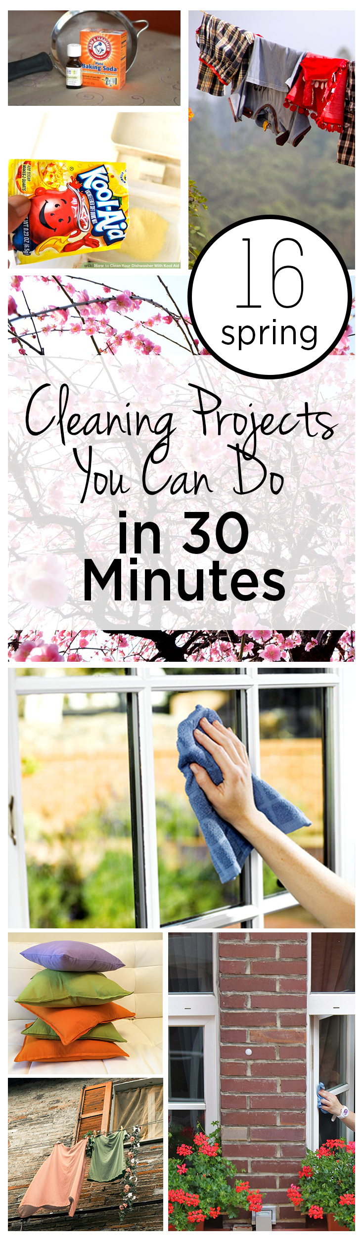 16 Spring Cleaning Projects You Can Do in 30 Minutes