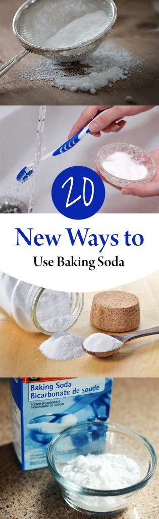 20 New Ways to Use Baking Soda