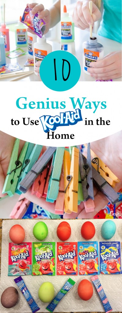 10 Genius Ways to Use Kool Aid in the Home - Wrapped in Rust