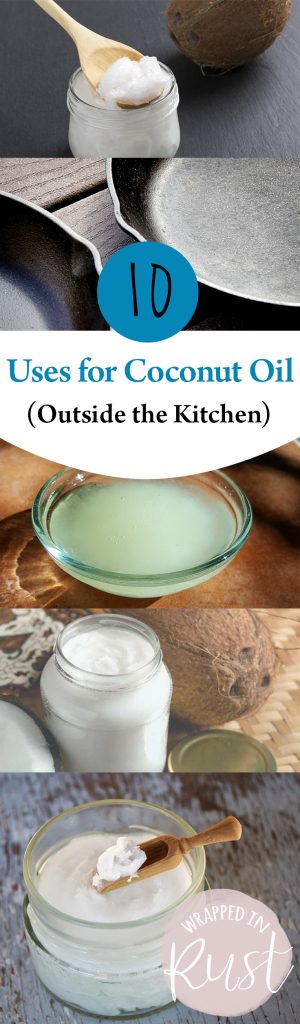 10 Uses for Coconut Oil (Outside the Kitchen) - Wrapped in Rust