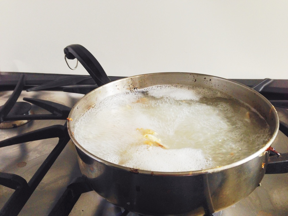 How to Remove Stains from Pots and Pans - Wrapped in Rust