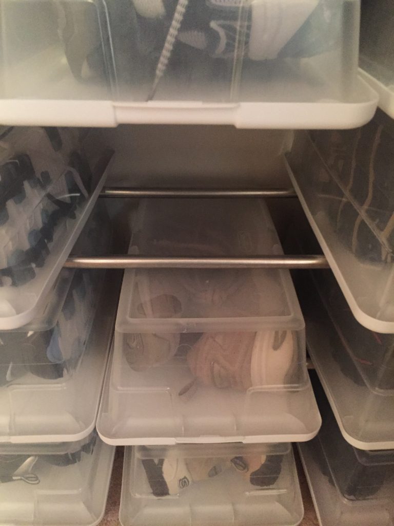 The Best Ever Shoe Storage Solution - Wrapped in Rust