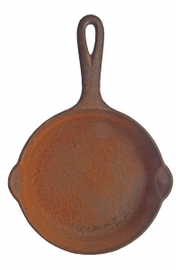 How To Remove Rust From Cast Iron And Restore It - Wrapped in Rust