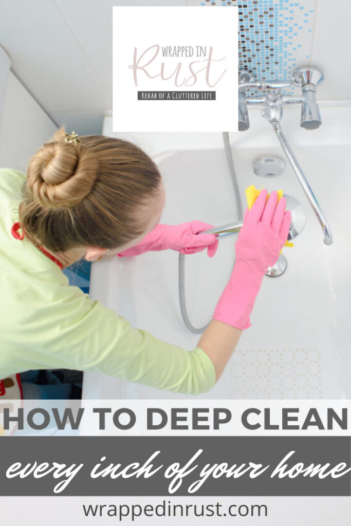 Ways To Deep Clean Your Home: Cleaning - Clean - Wrappedinrust.com